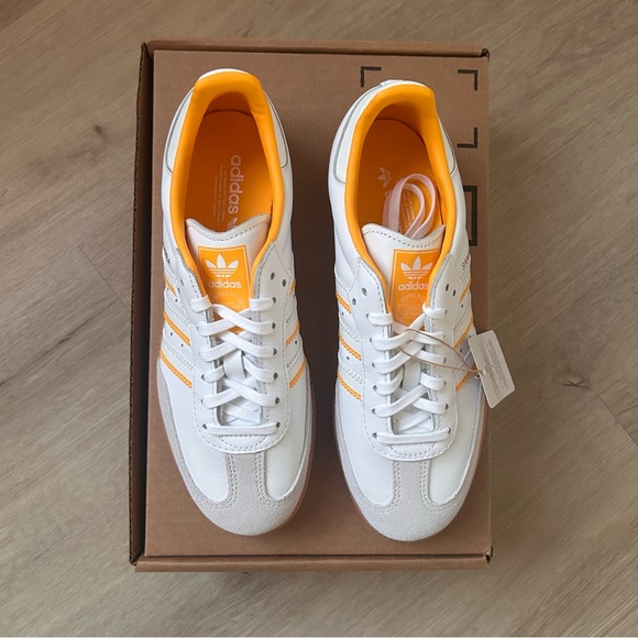 adidas | Shoes | Adidas Samba Og J White Crew Yellowih5582no Original ...